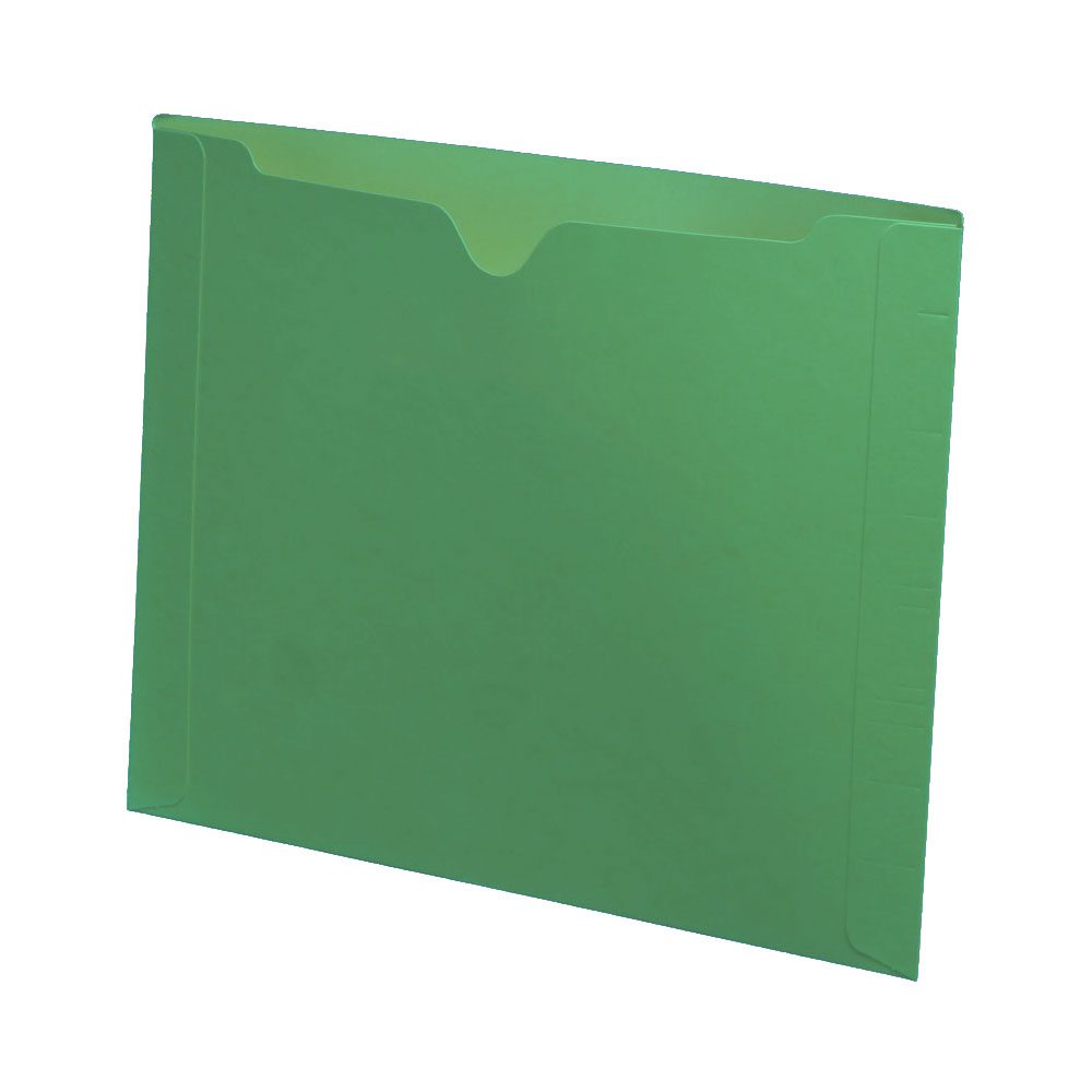 11 pt Green Color Jacket, Letter Size, Dental Style (Box of 50) – Ecom ...