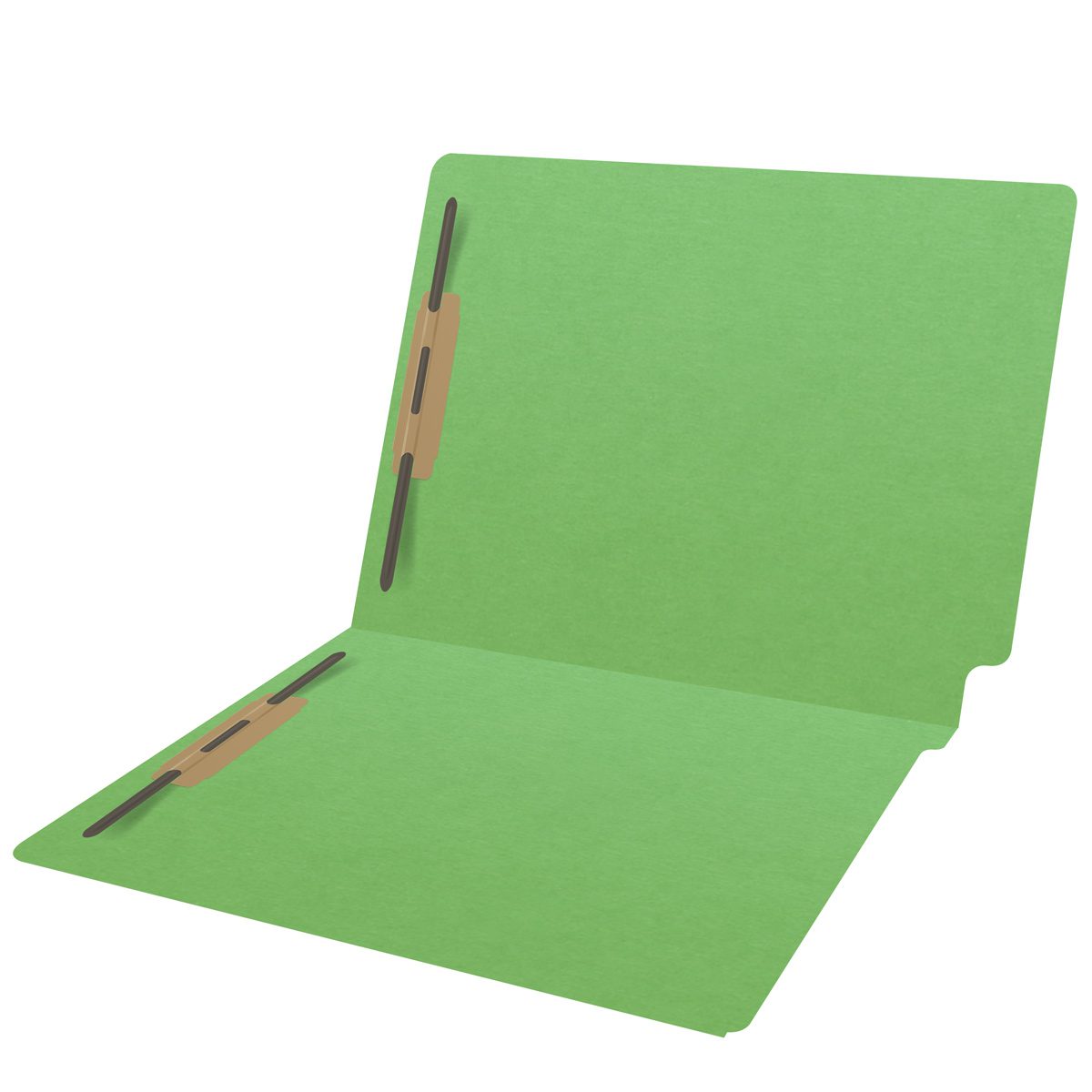 20 pt Super Heavy Duty Color Folders, Full Cut End Tab, Letter Size, 2 ...