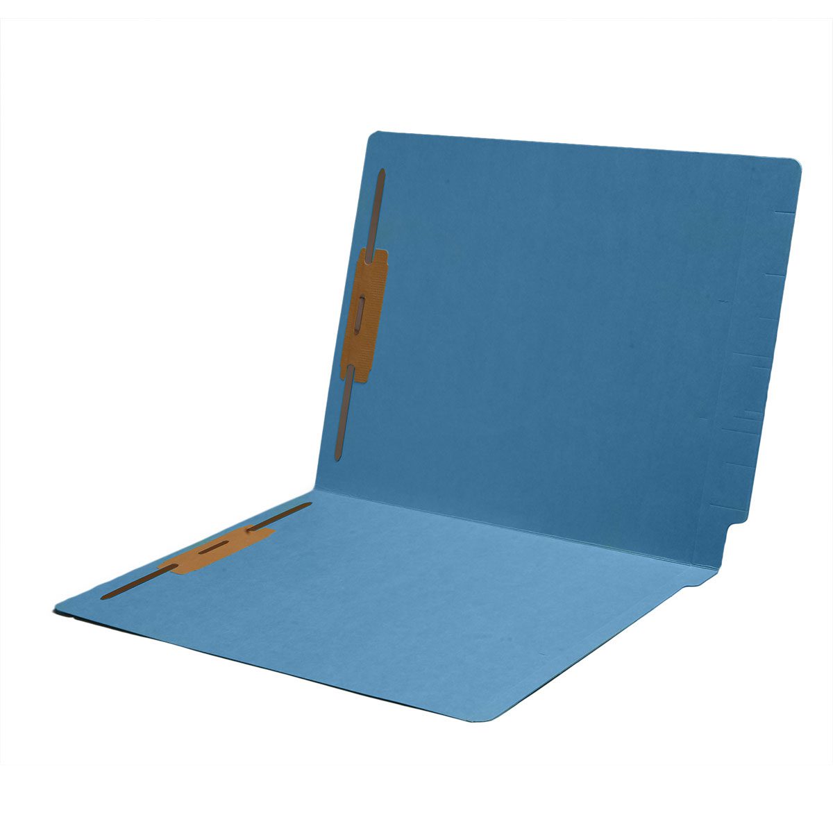 11 pt Color Folders, Full Cut 2-Ply End Tab, Letter Size, Fastener Pos ...