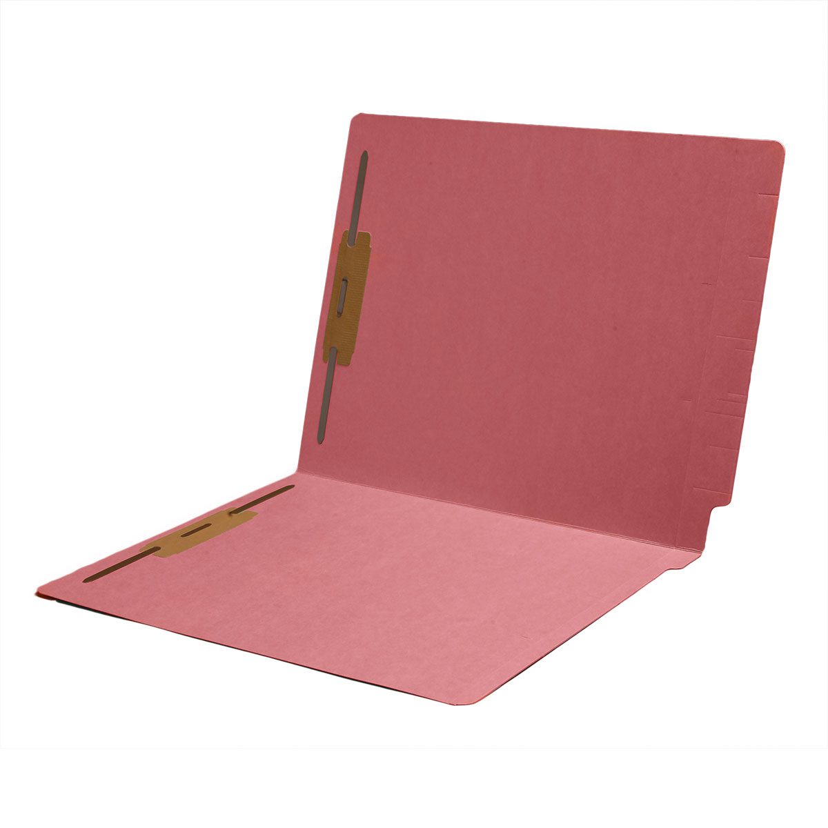 11 pt Color Folders, Full Cut 2-Ply End Tab, Letter Size, Fastener Pos ...