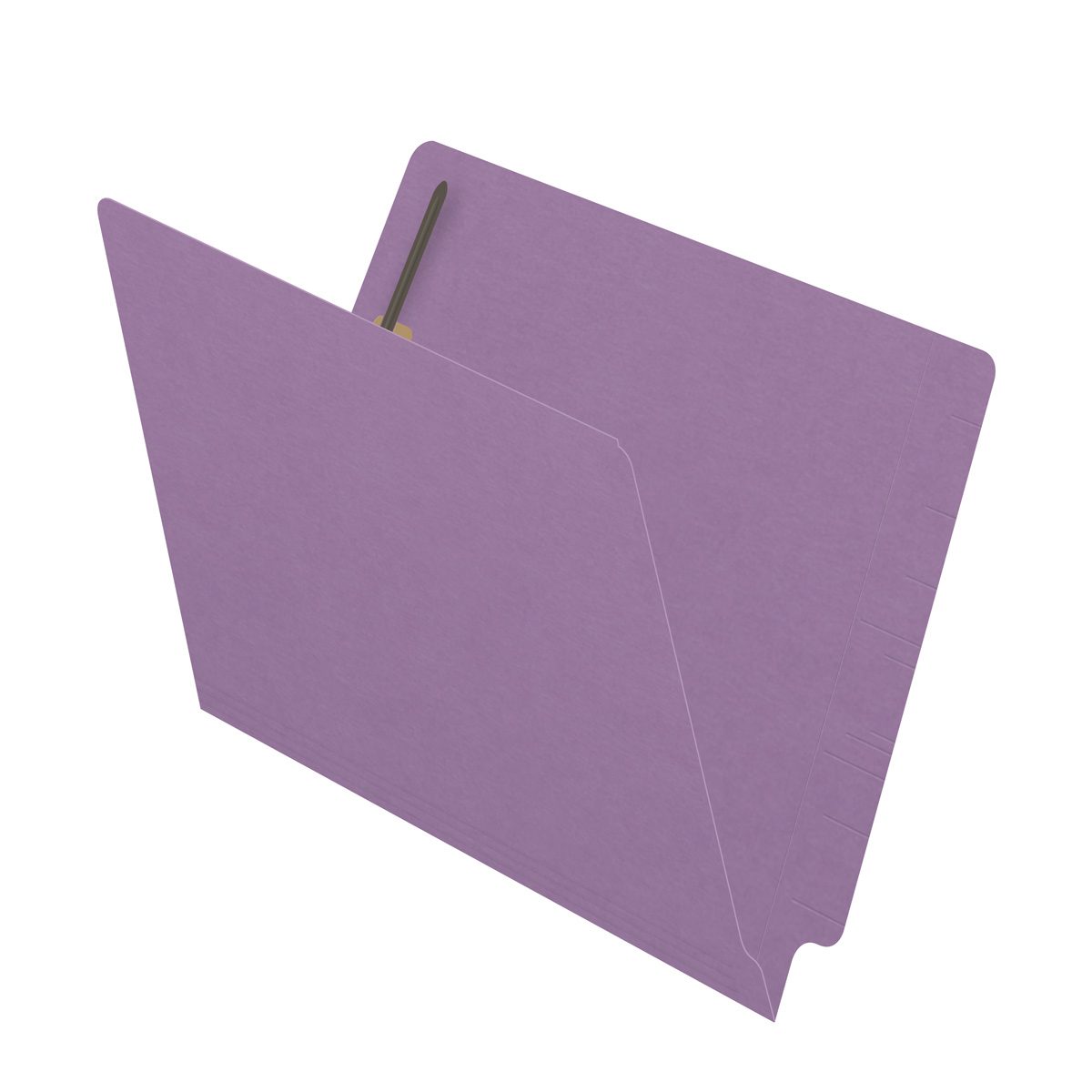 14 pt Color Folders, Full Cut 2-Ply End Tab, Letter Size, Fastener Pos ...