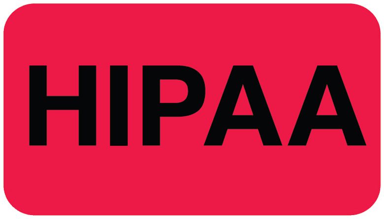 HIPAA Labels, HIPAA – Red, 1-1/2″ X 7/8″ (Roll of 250) – Ecom Folders ...