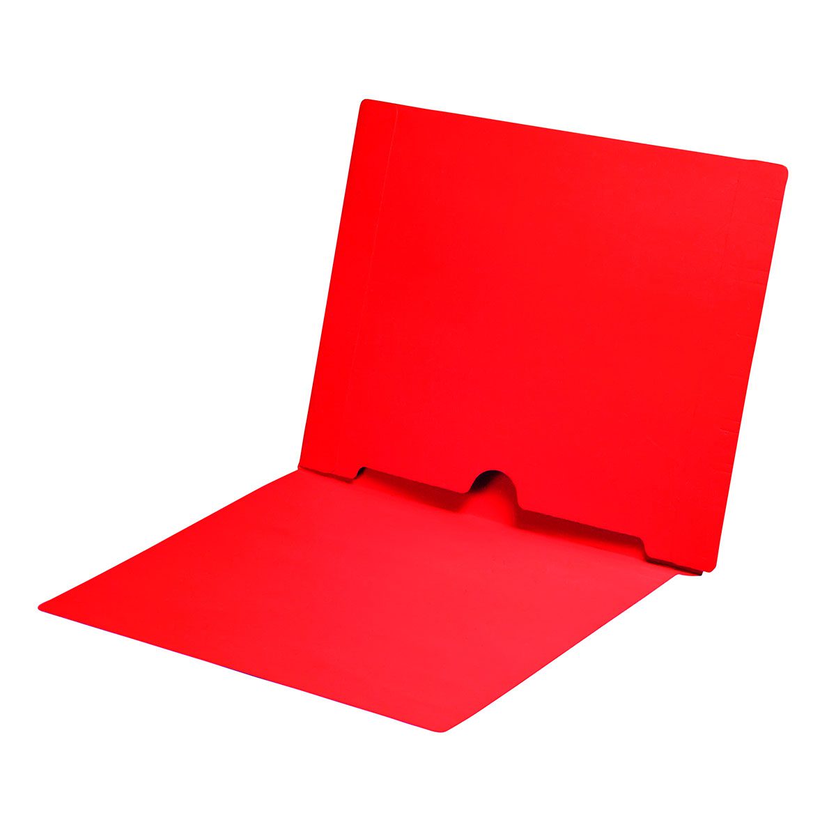 11 pt Red Folders, Full Cut End Tab, Letter Size, Full Back Pocket (Box ...