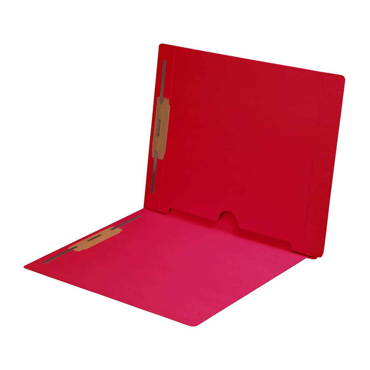 11 pt Red Folders, Full Cut End Tab, Letter Size, Full Back Pocket ...