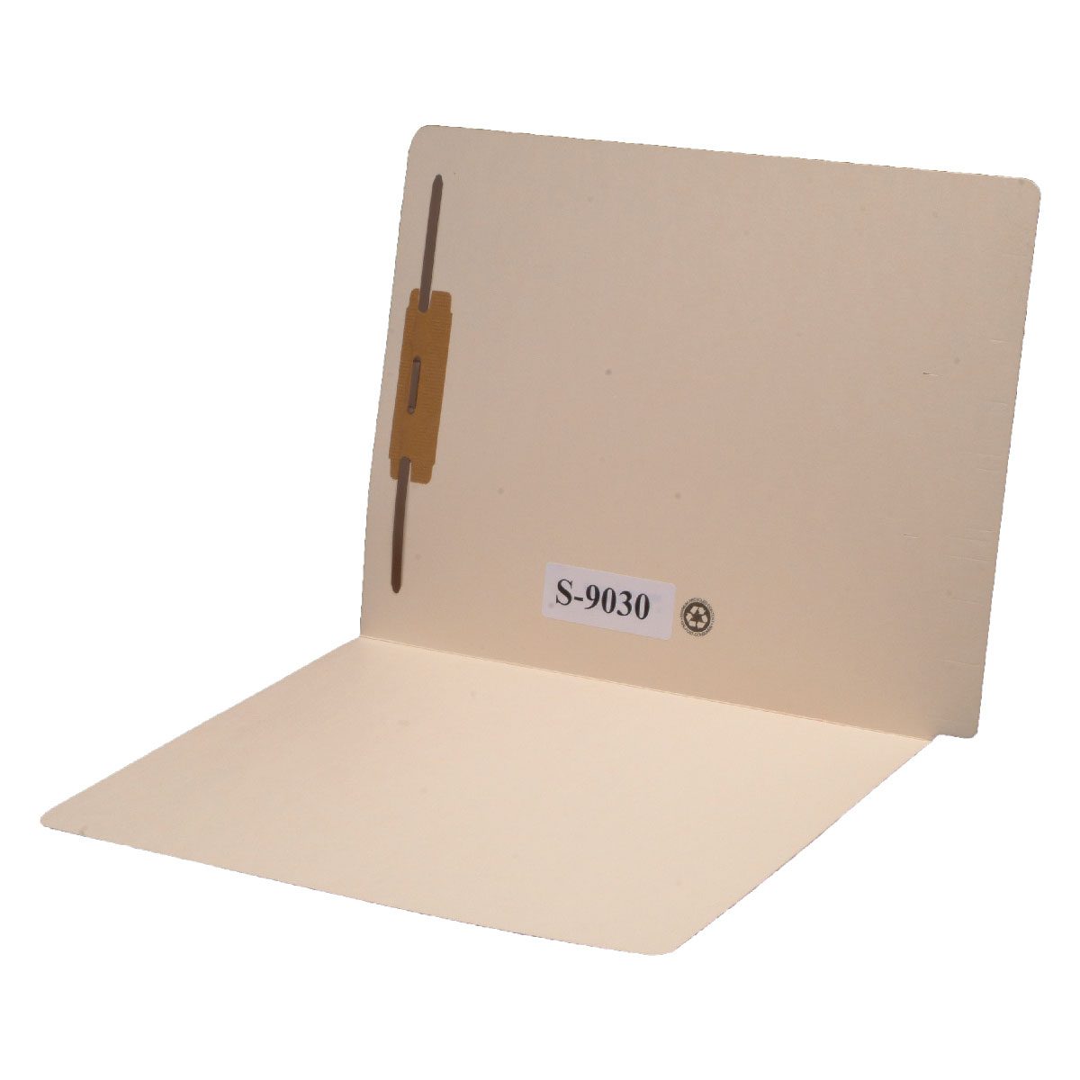 14 pt Manila Folders, Full Cut Super End Tab, Letter Size, Fastener Pos ...