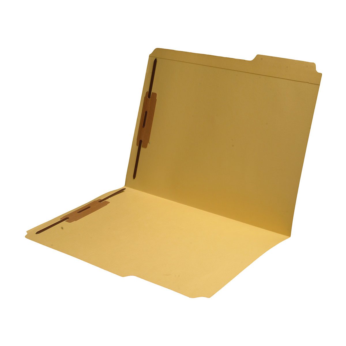 11 pt Yellow Folders, 1/3 Cut Reinforced Top Tab – Assorted, Letter ...