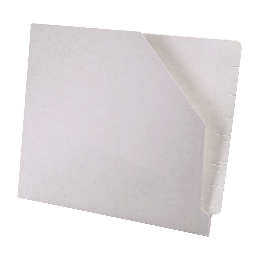 11 pt White Color Jacket, Letter Size, Slant Cut Front (Box of 100 ...