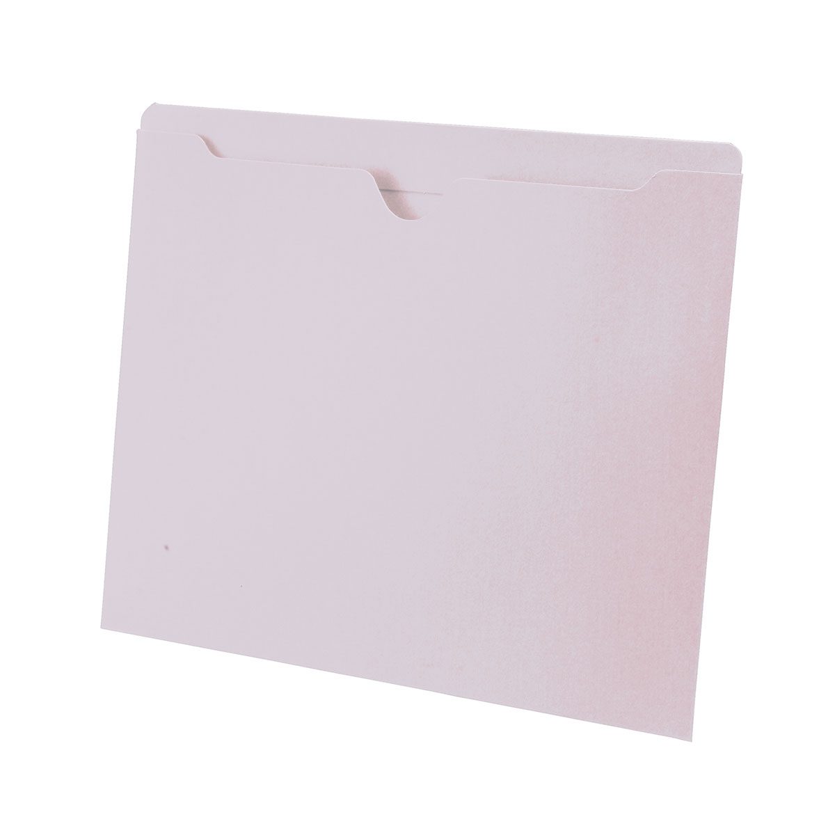 11 pt White Top Tab Jacket, Letter Size (Box of 100) – Ecom Folders ...