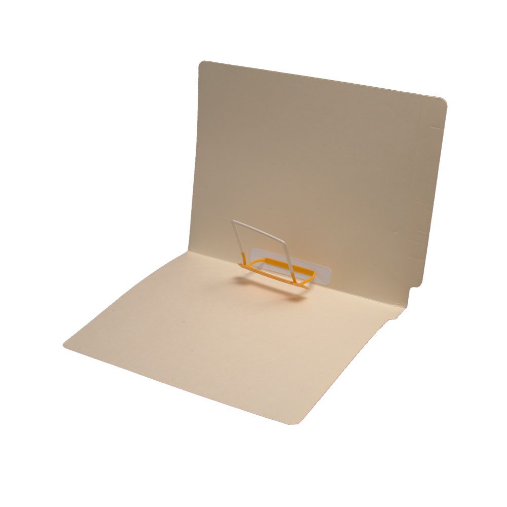 11 pt Manila Folders, Full Cut 2-Ply End Tab, Letter Size, Spaceclip ...