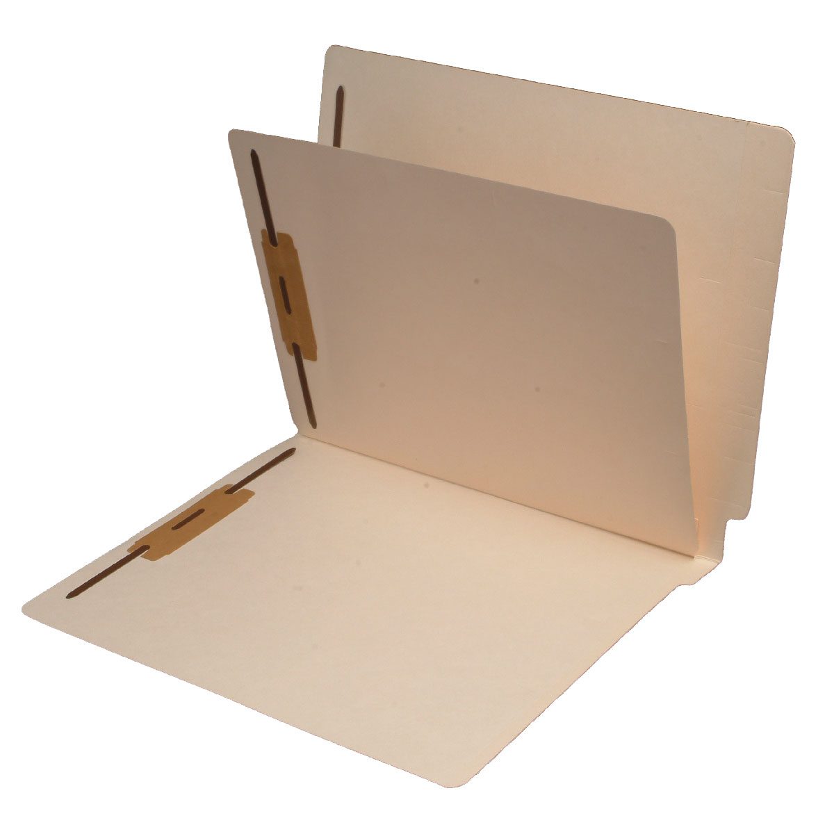 11 Pt. Manila Folders, Full Cut End Tab, Letter Size, 1 Divider ...
