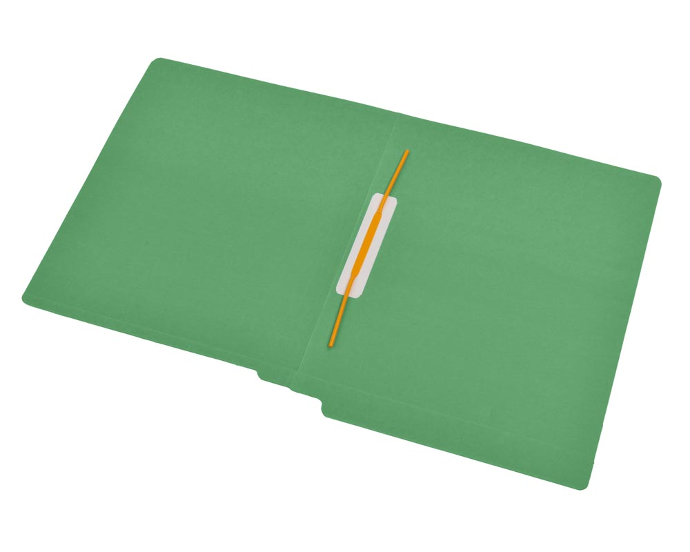 14 pt Color Folders, Full Cut 2-Ply End Tab, Letter Size, Docuclip ...