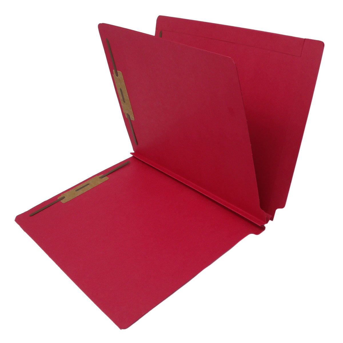 14 Pt. Red Classification Folders, Full Cut End Tab, Letter Size, 1 ...
