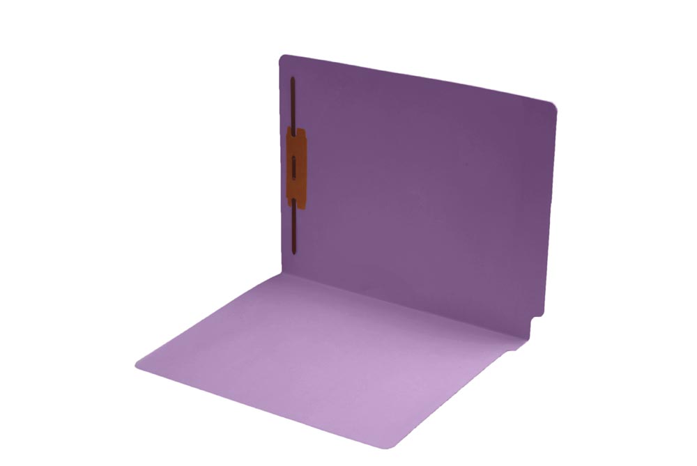 11 pt Color Folders, Full Cut End Tab, Letter Size, Fastener Pos #1 ...
