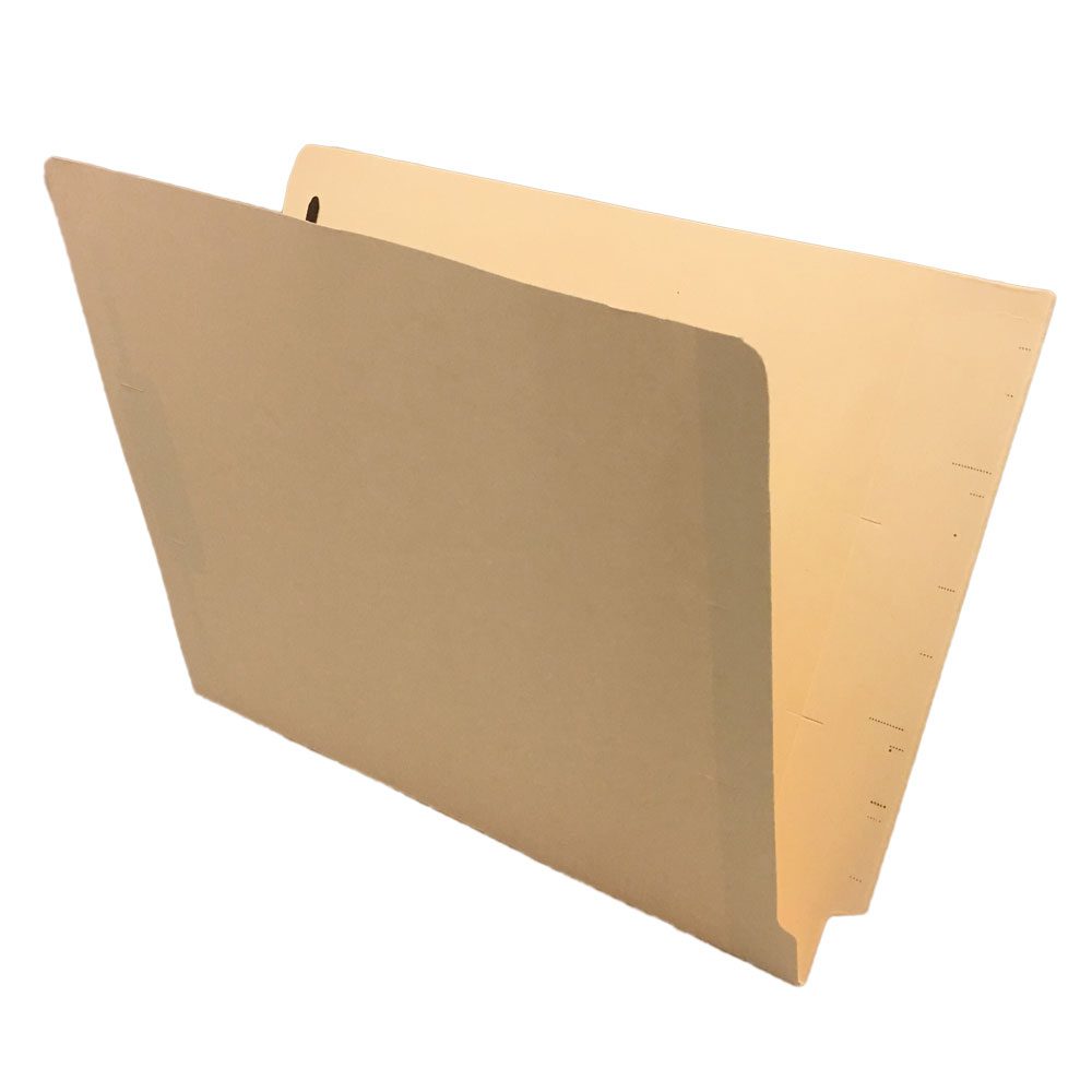 14 pt Manila Folders, Full Cut 2-Ply End Tab, Letter Size, Fastener Pos ...