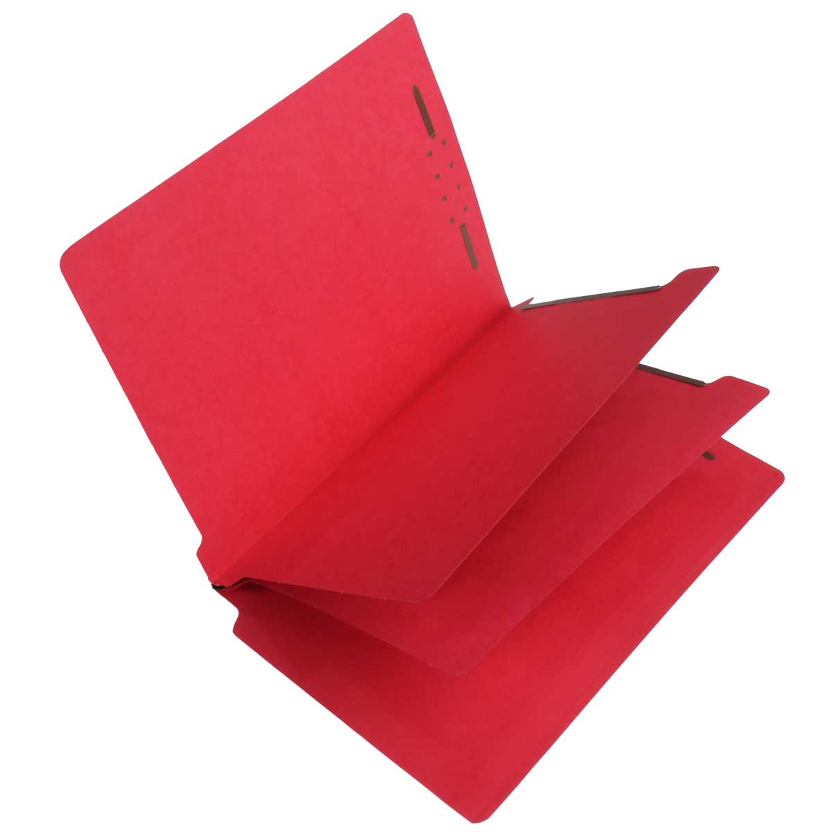 SJ Paper S59727 Match 15 Pt. Red Classification Folders, Full Cut End ...