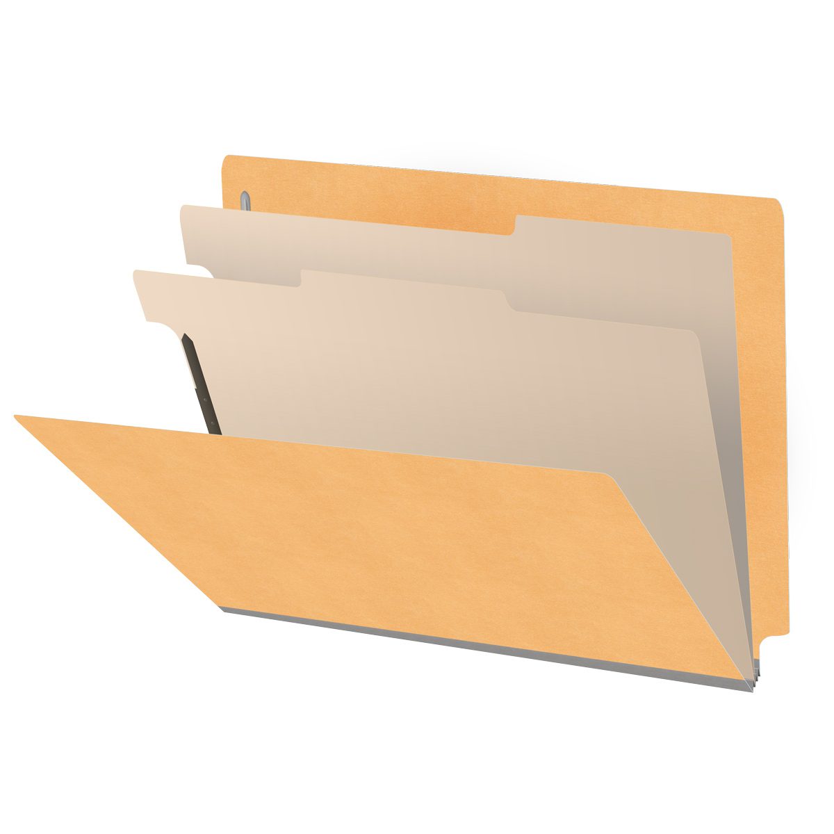 Heavy Duty End Tab Color Folders, 18 pt Letter Size, 2″ expansion, 2 ...