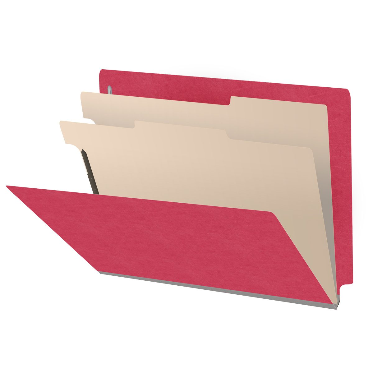 Heavy Duty End Tab Color Folders, 18 pt Letter Size, 2″ expansion, 2 ...