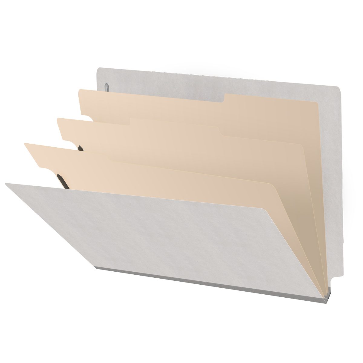 Heavy Duty End Tab Color Folders, 18 pt Letter Size, 3″ expansion, 3 ...