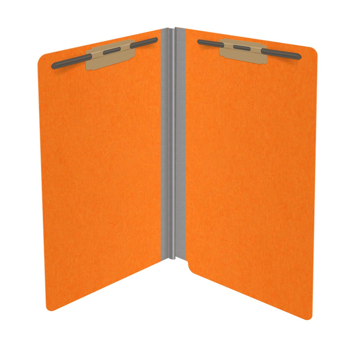 Heavy Duty End Tab Color Folders, 18 pt, Legal Size, 2″ exp, Fasteners ...