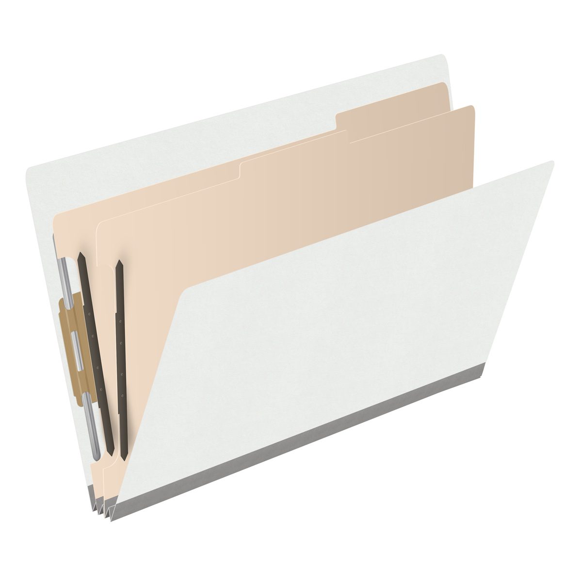 Heavy Duty End Tab Color Folders, 18 pt Legal Size, 2″ expansion, 2 ...