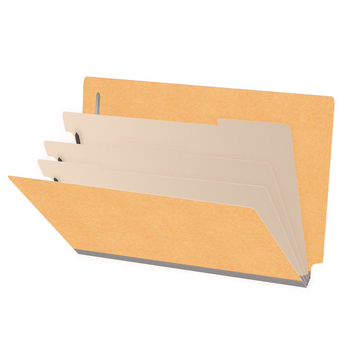 Heavy Duty End Tab Color Folders, 18 pt Legal Size, 3″ expansion, 3 ...