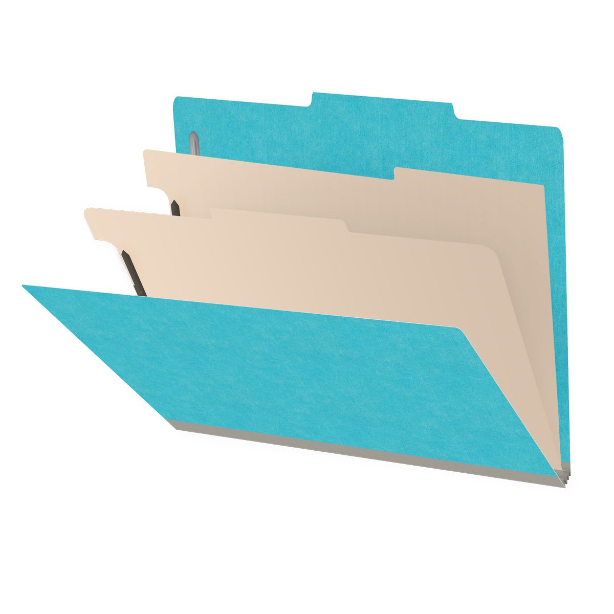 18 pt Heavy Duty End Tab Color Folders, 2/5 Cut ROC Top Tab, Letter ...
