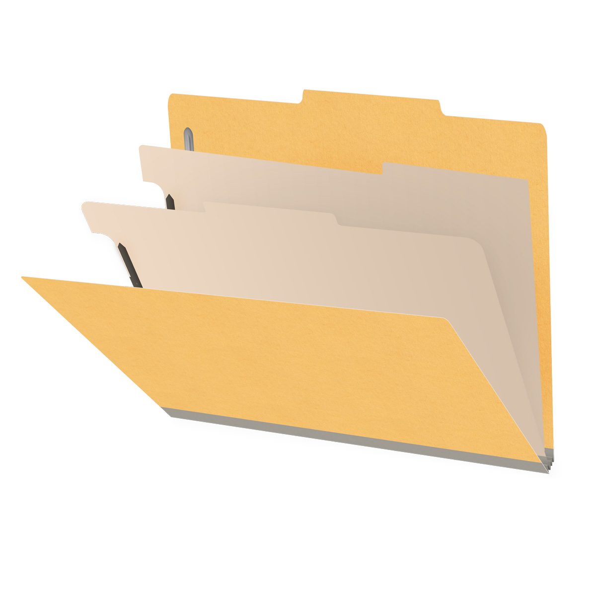 18 pt Heavy Duty End Tab Color Folders, 2/5 Cut ROC Top Tab, Letter ...