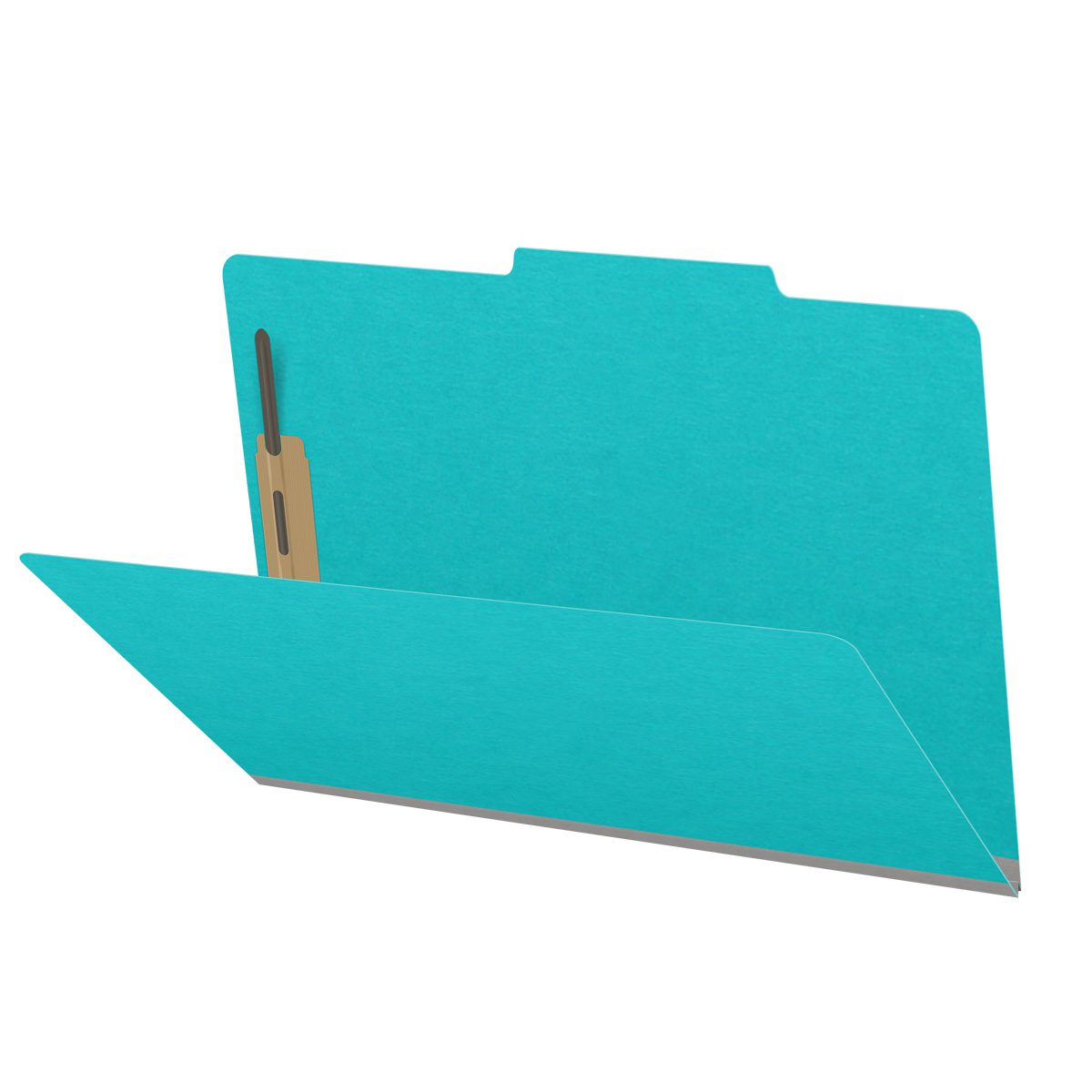 18 pt Heavy Duty Top Tab Color Folders, Legal Size, 2″ exp, Fasteners ...
