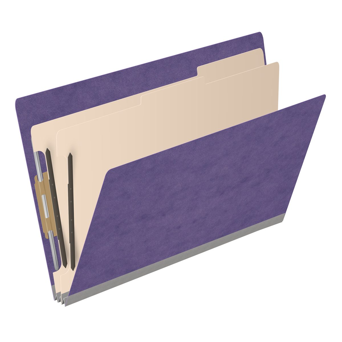 Pressboard Classification Folders, Full Cut End Tab, Legal Size, 2 ...