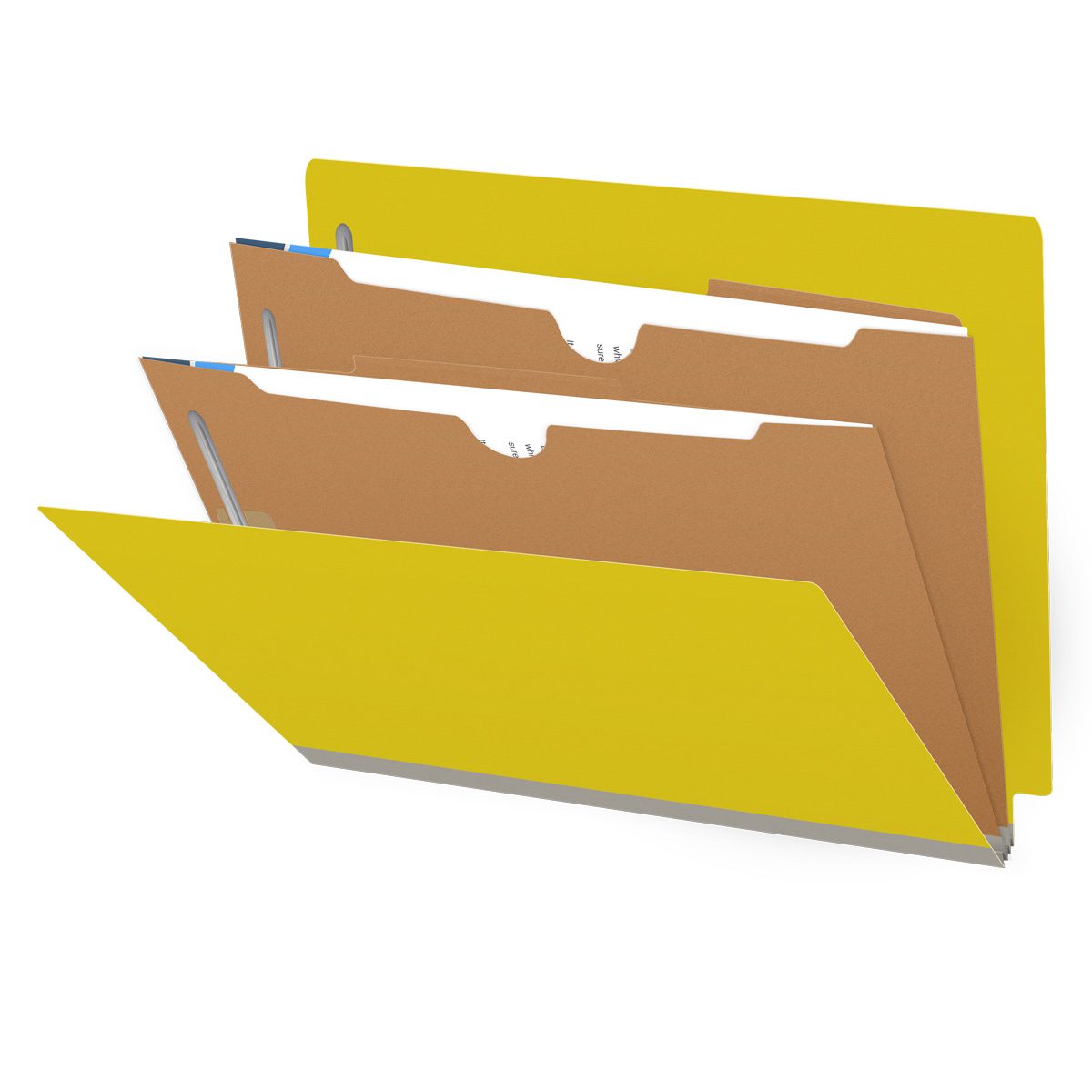 6 Section File Folders Top Tab Classification Folder By Smeadu00ae ...